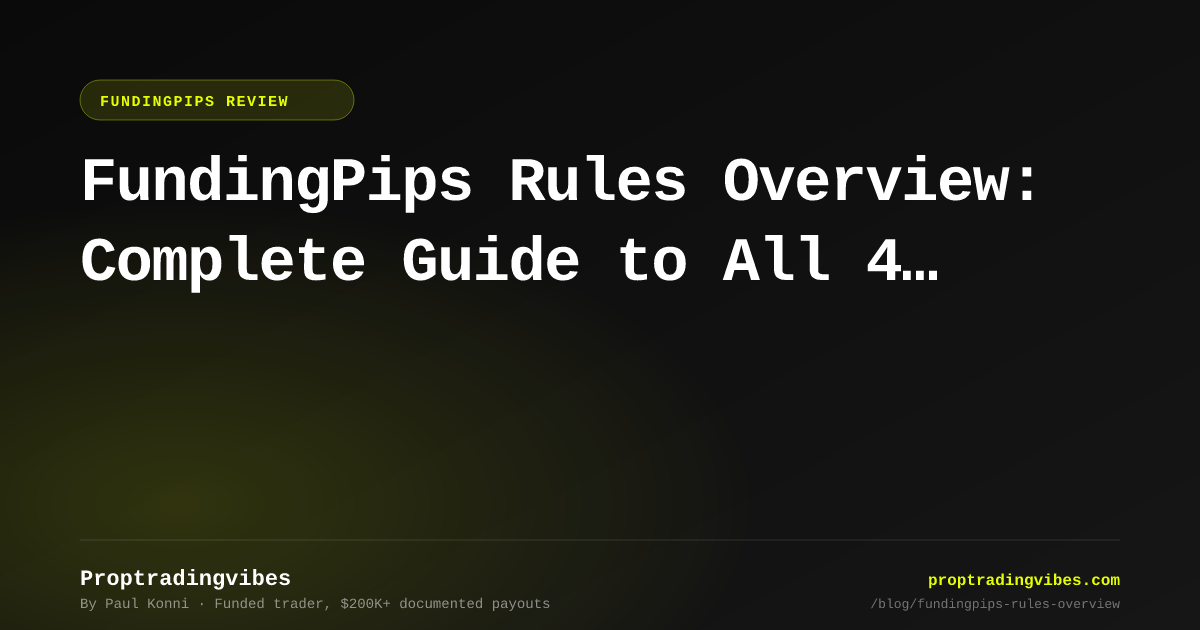 FundingPips Rules 2026: All 4 Challenge Types Decoded